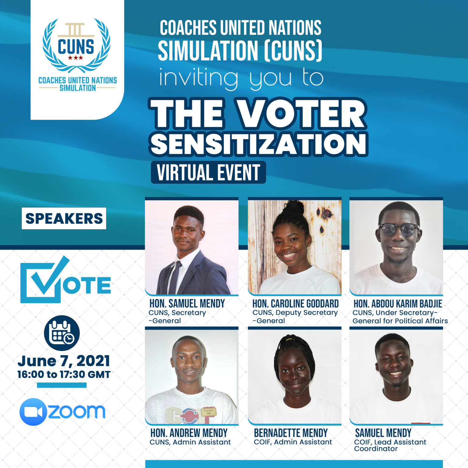 The Voter Sensitization – CUNS